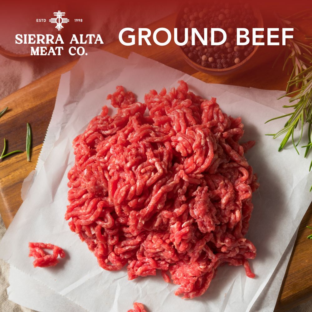Ground Beef | Sierra Alta Land & Cattle Co. | Las Cruces, NM – Sierra ...